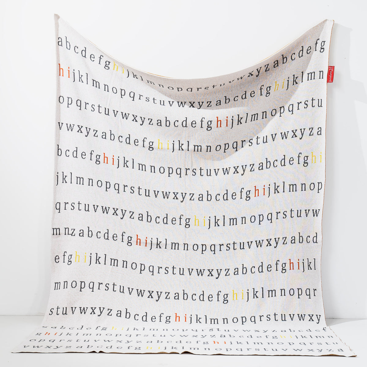 Lounge Pug Alphabet Cream Throw Blanket Sofa Bed 100 x 140 cm– Big ...
