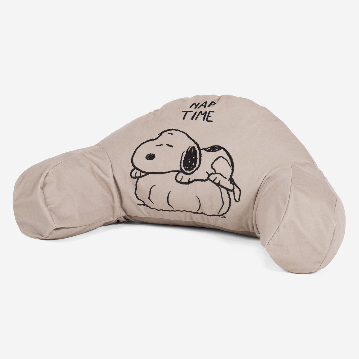 Peanuts Snoopy Nap Time Kids High Back Support Cuddle Cushion Cream ...