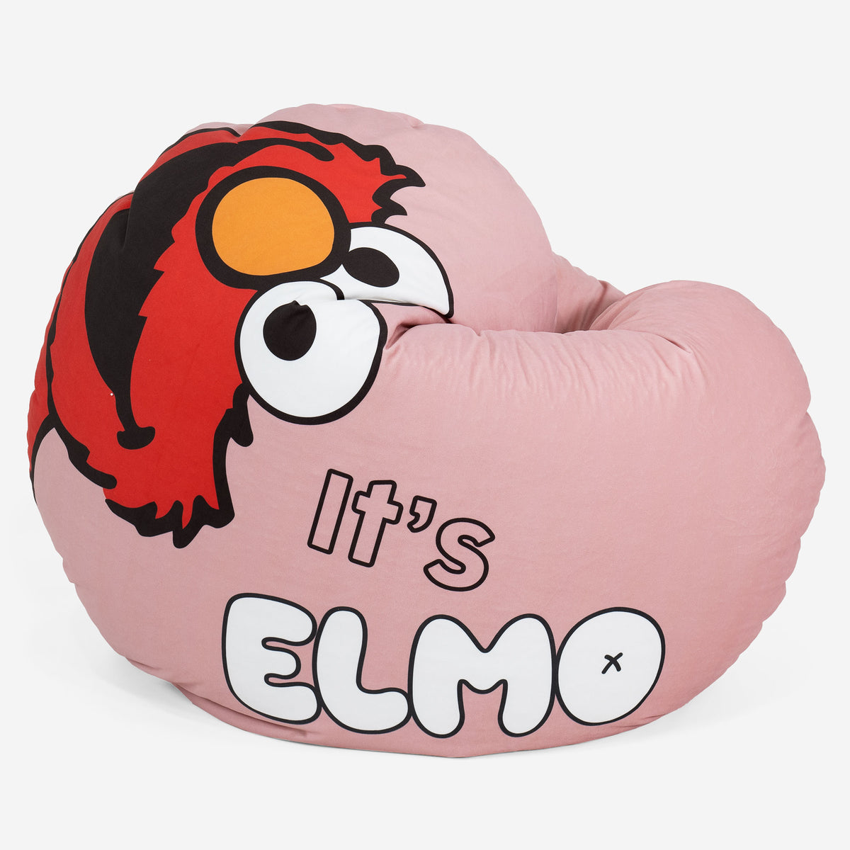 Sesame Street It's Elmo Flexforma Kids Toddlers Bean Bag Chair Pink 2 ...