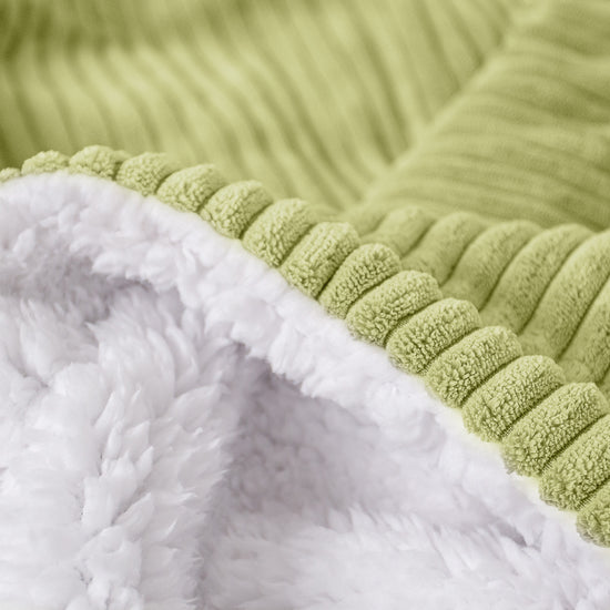 lime green blankets