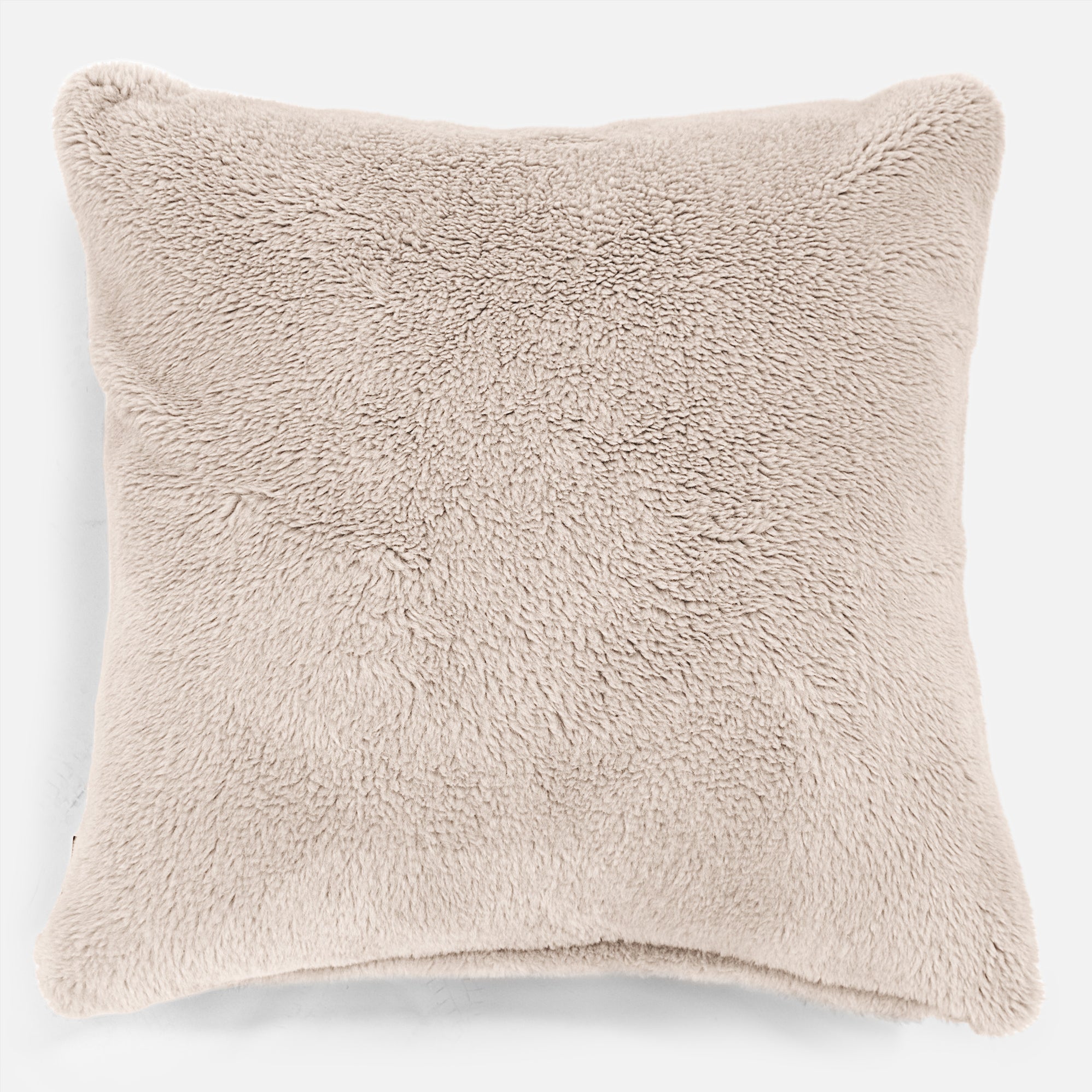 Lounge Pug Extra Large Scatter Cushion 70 X 70cm Teddy Faux Fur Mink ...