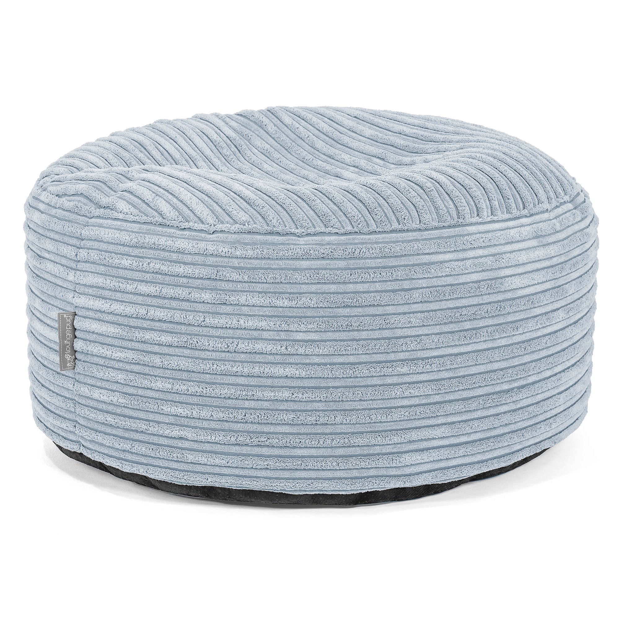 Lounge Pug Josephine Bean Bag Sofa Cord Baby Blue Beanbag Couch– Big ...