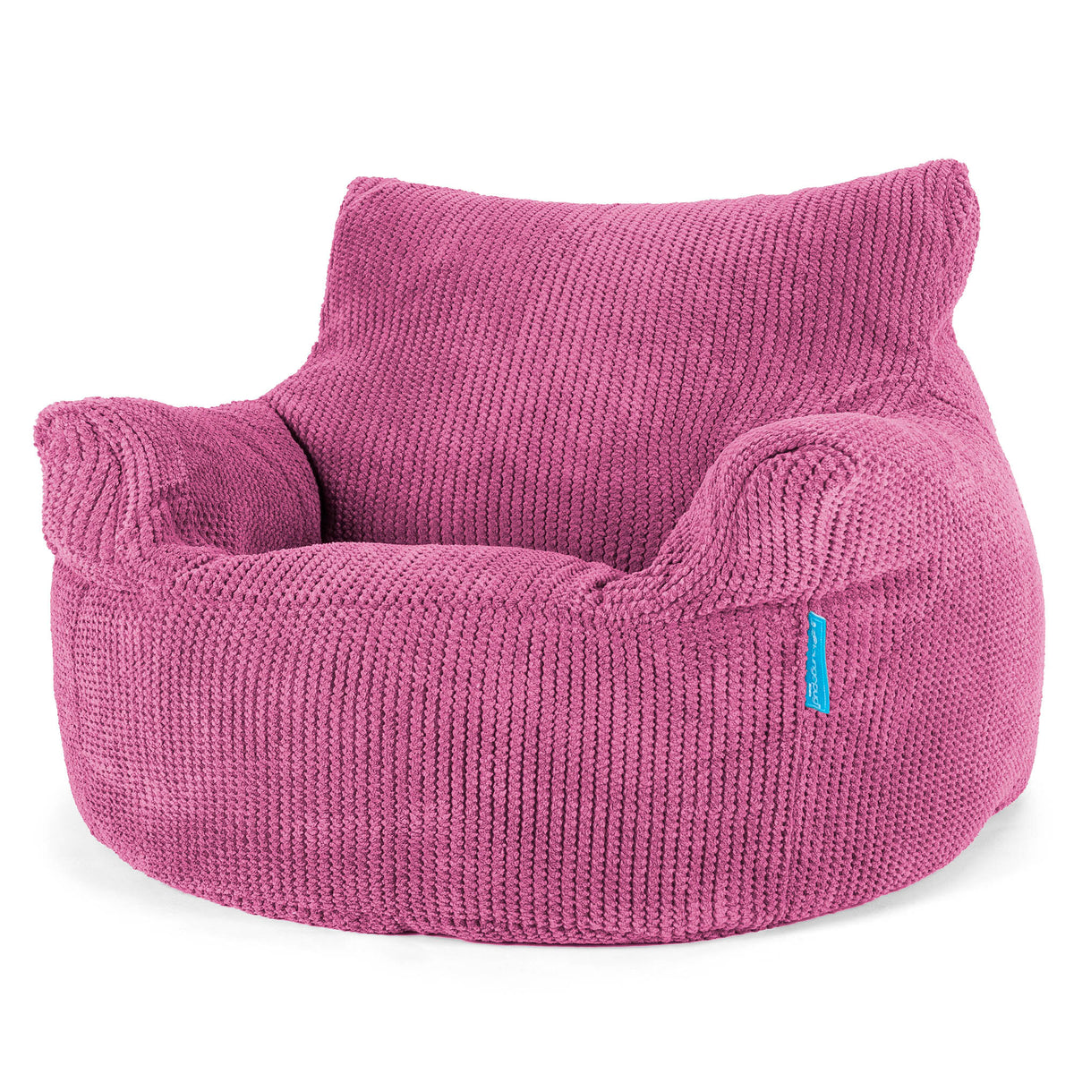 Lounge Pug Pom Pom Childrens Armchair Kids Bean Bag Chair UK Pink– Big ...