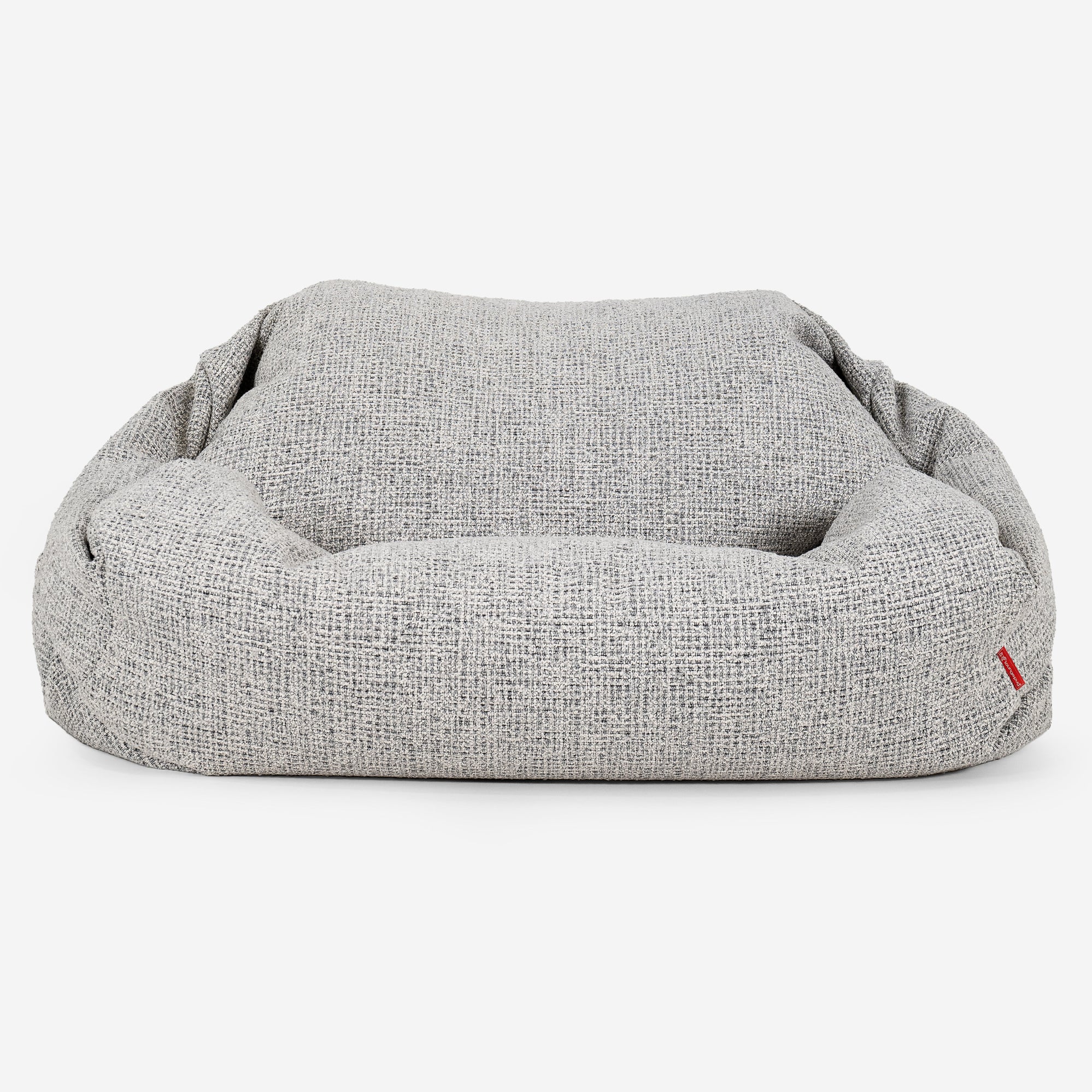 Lounge Pug Sabine Bean Bag Sofa Boucle Graphite Grey Beanbag Couch– Big ...