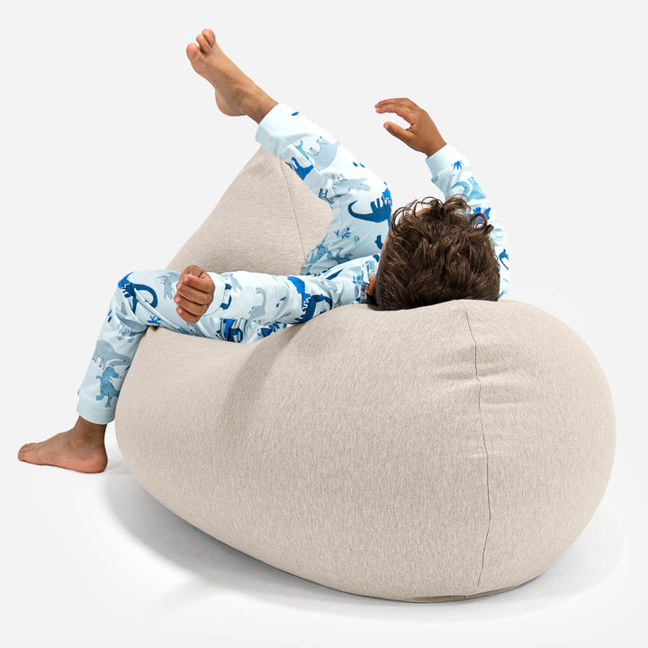 Putty Children s Tall Bean Bag for Kids 2 6 yr Stretchy Elastic Cotton Beanbag Mink Big Bertha Original UK